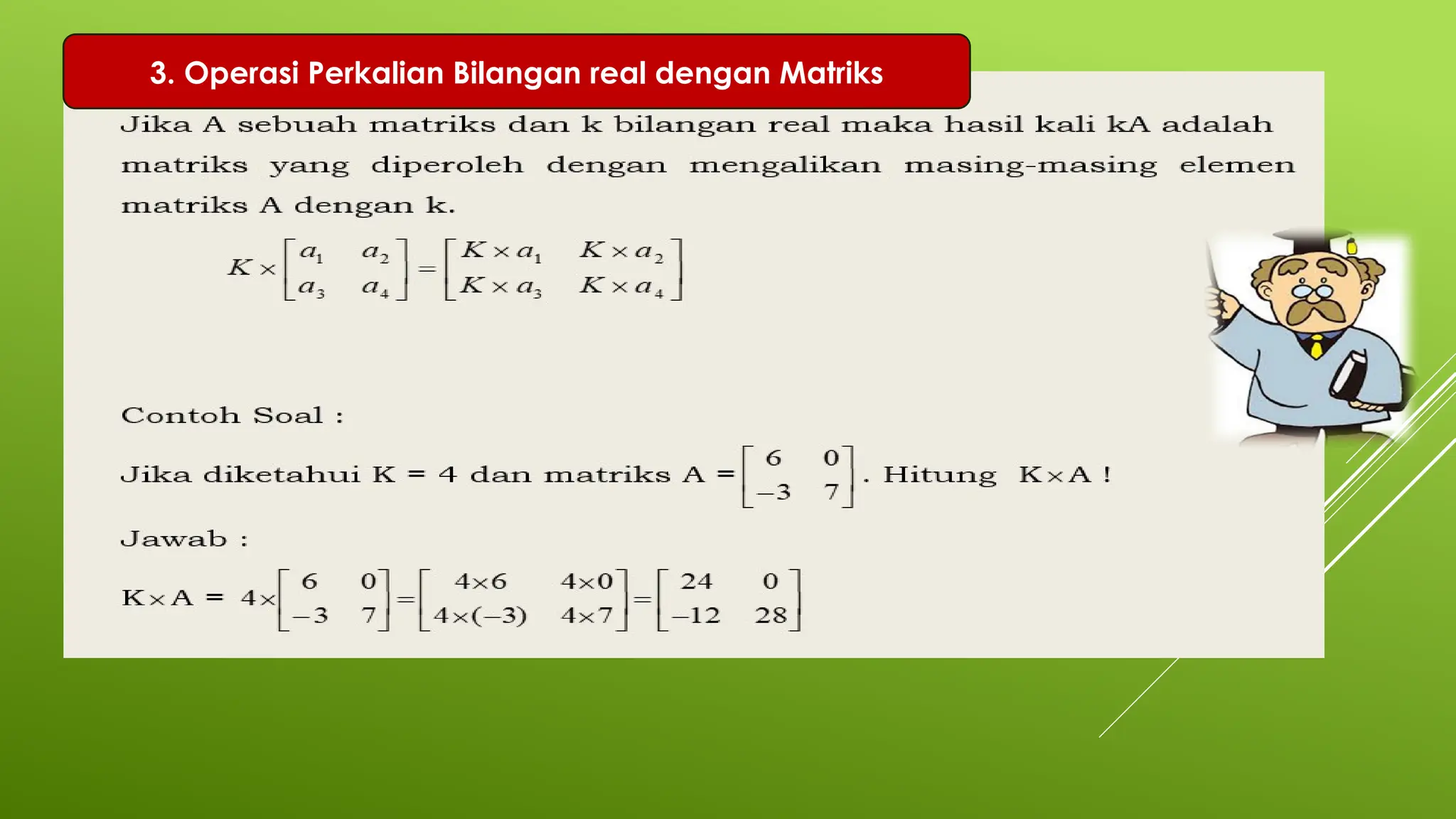 MATRIKS PPL.pptxMatriks adalah susunan bilangan yang disusun dalam bentuk persegi panjang ...