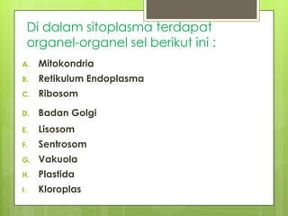 Matriks sitoplasma | PPTX