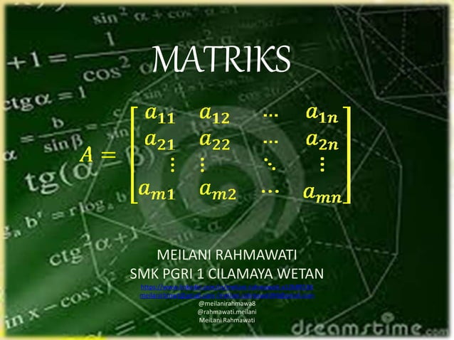 Matriks SMA_SMK_MA Sederajat | PPTX