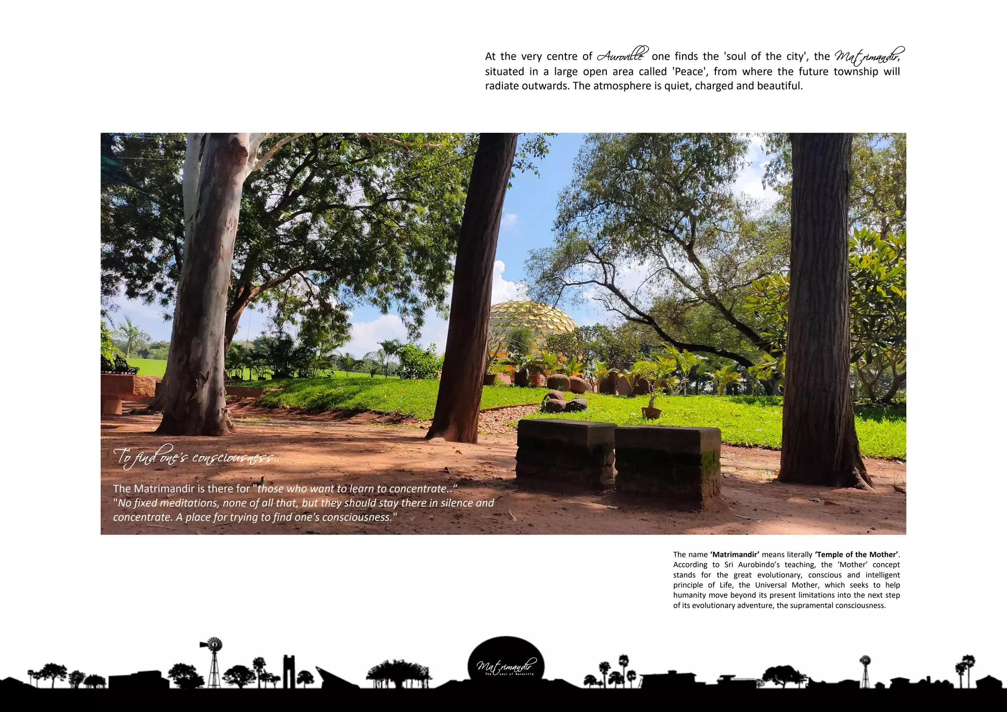 Matrimandir - The soul of Auroville | PDF