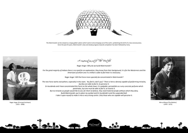 Matrimandir - The soul of Auroville | PDF
