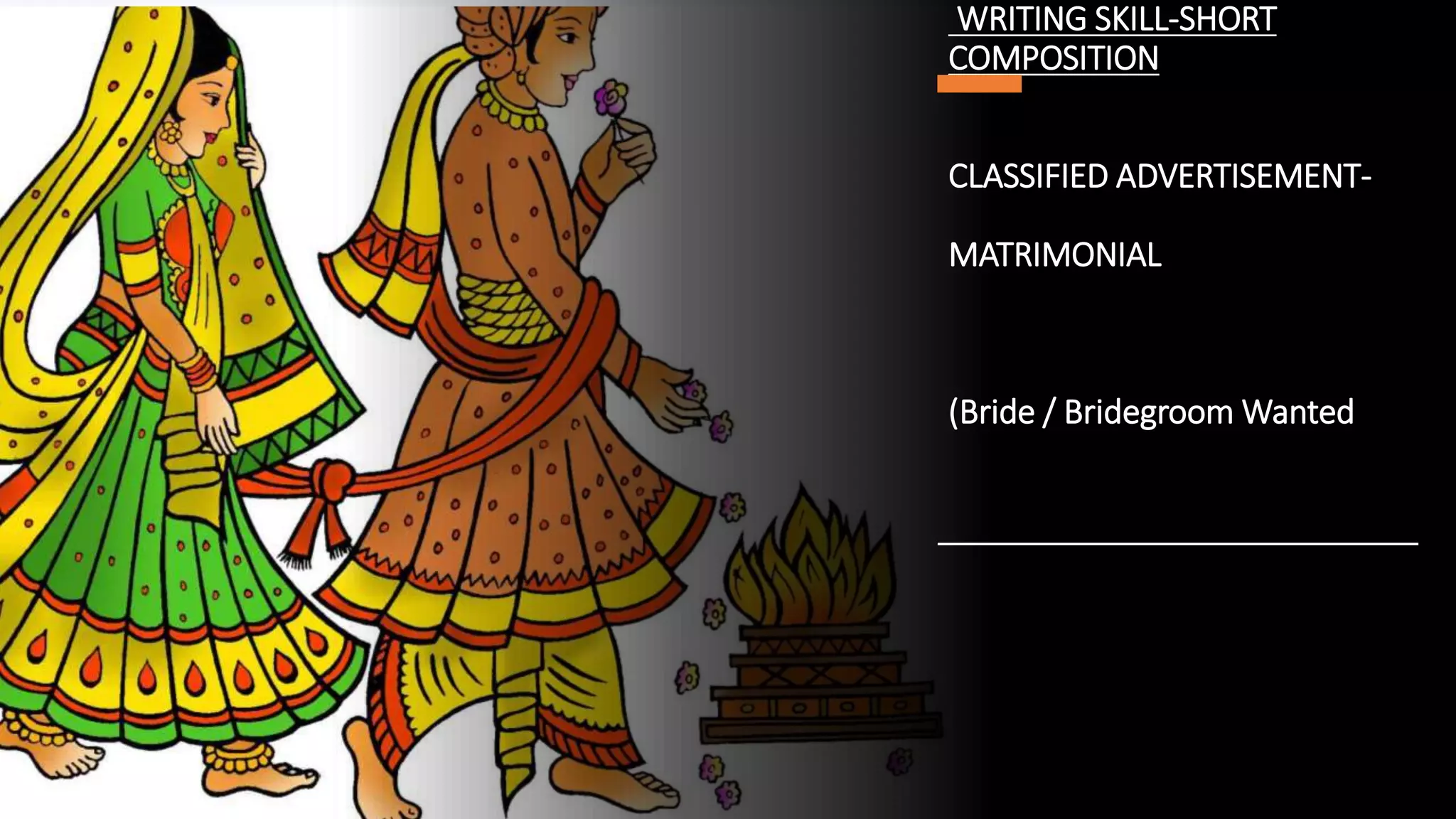 Matrimonial advertisement | PPTX