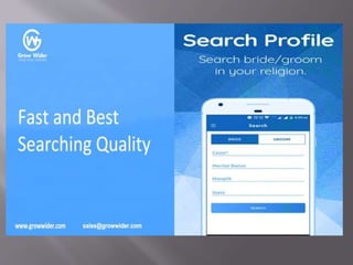 Best matrimonial script PHP| shaadi.com clone | Readymade Matrimonial Website | PPT