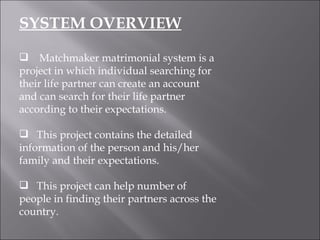 Matrimonial | PPT