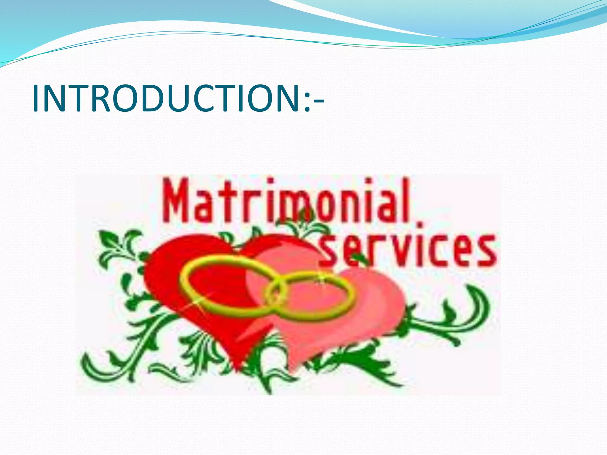 Matrimonial presentation | PPTX