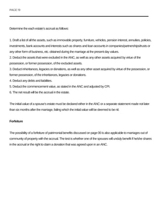 Matrimonial Property Regimes in South Africa | PDF