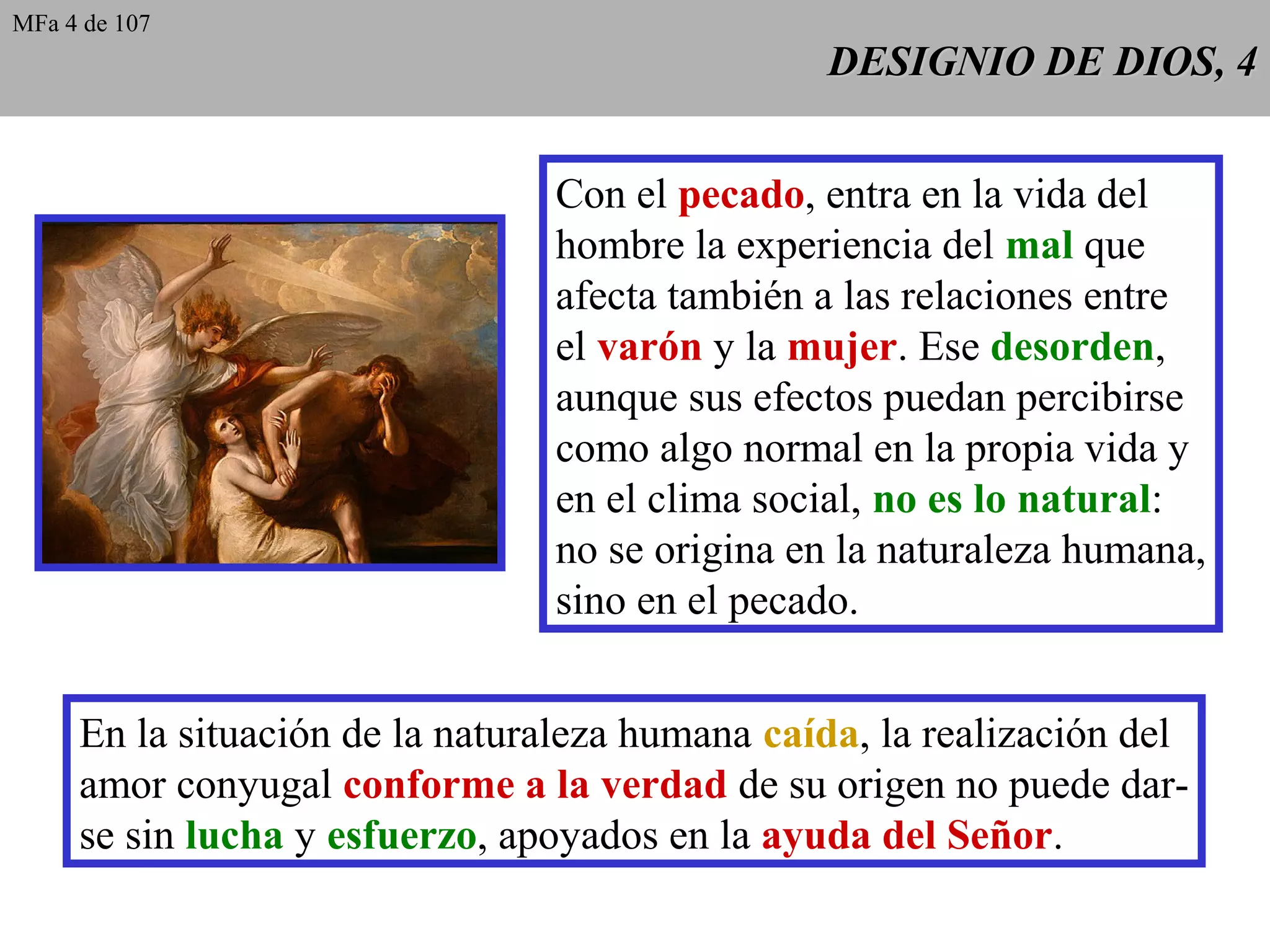 Matrimonio 01 Designio De Dios | PPT
