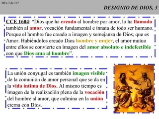 Matrimonio 01 Designio De Dios | PPT