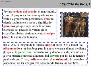 Matrimonio 01 Designio De Dios | PPT