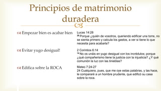 Conferencia para MATRIMONIOS CRISTIANOS | PPTX