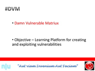 Matriux What and How? | PPTX