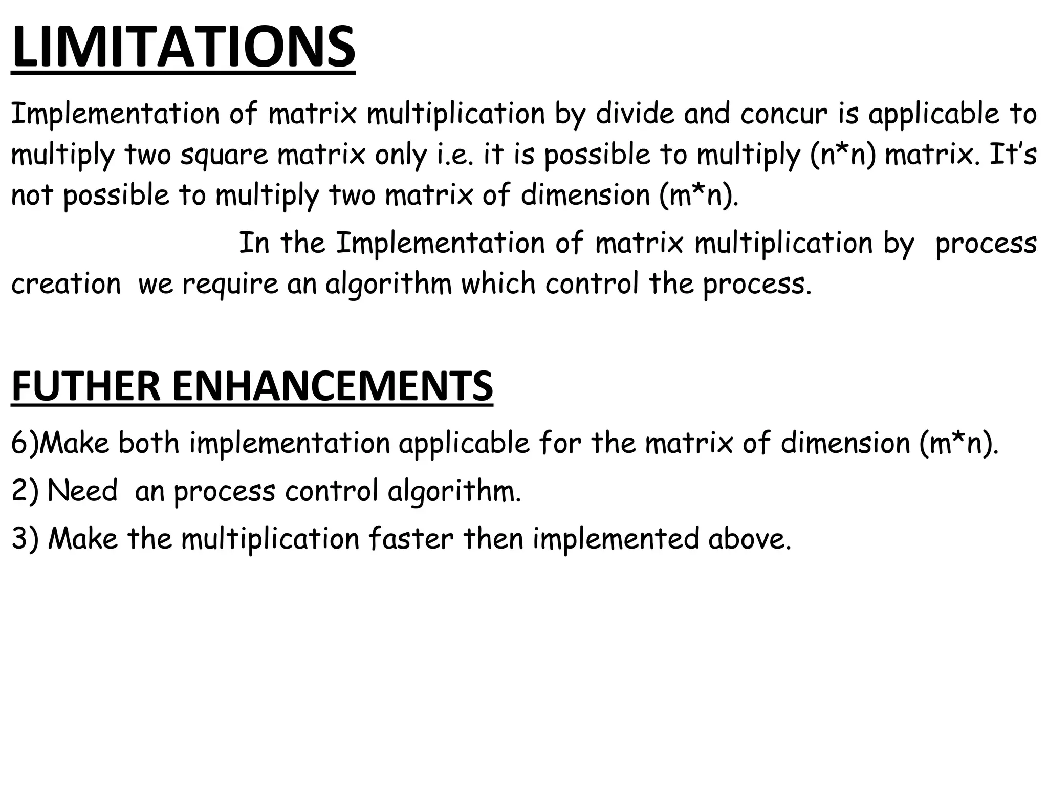 Matrix Multiplicationan Example Of Concurrent Programming Ppt
