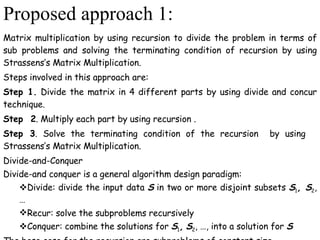 Matrix Multiplication(An example of concurrent programming) | PPT