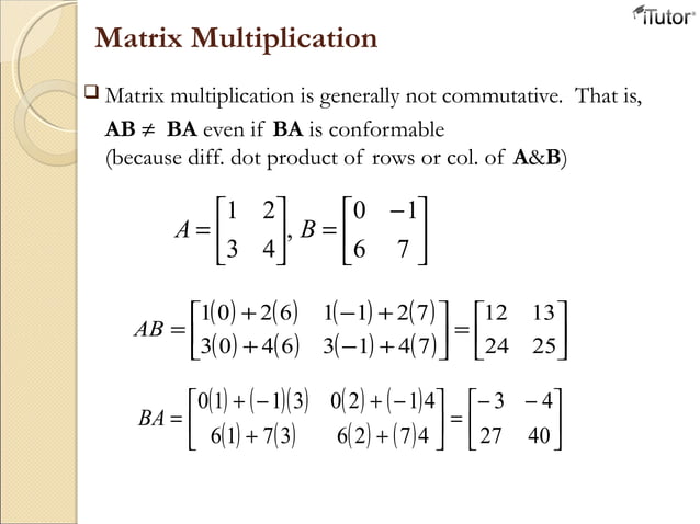 Linear Algebra and Matrix | PPT | Physics | Science
