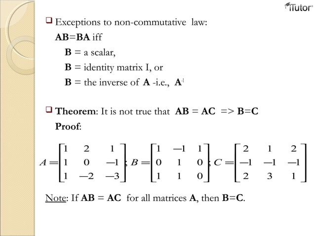 Linear Algebra and Matrix | PPT | Physics | Science