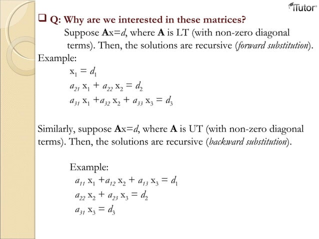Linear Algebra and Matrix | PPT | Physics | Science