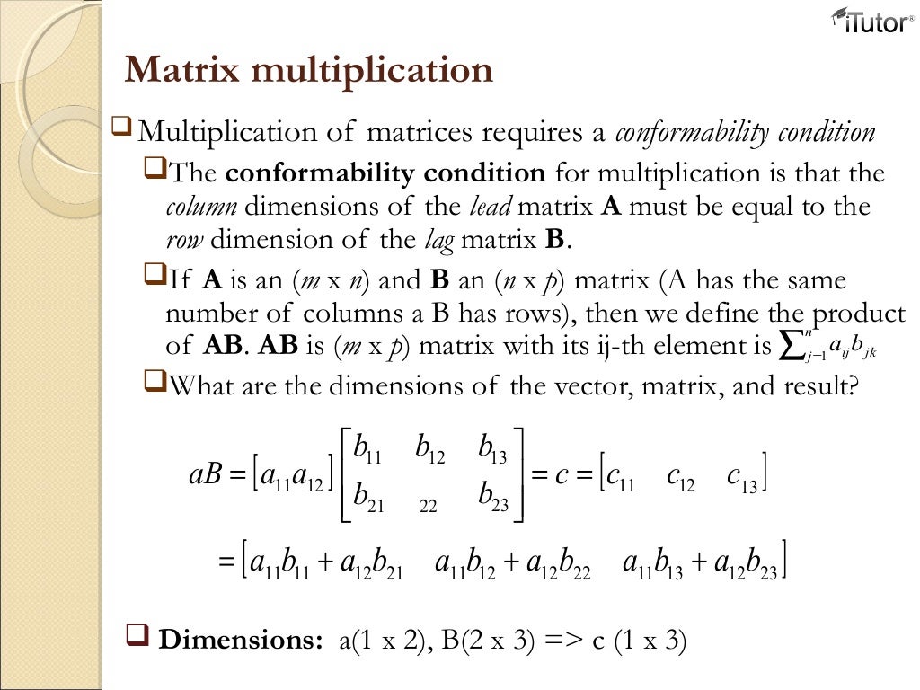Linear Algebra and Matrix