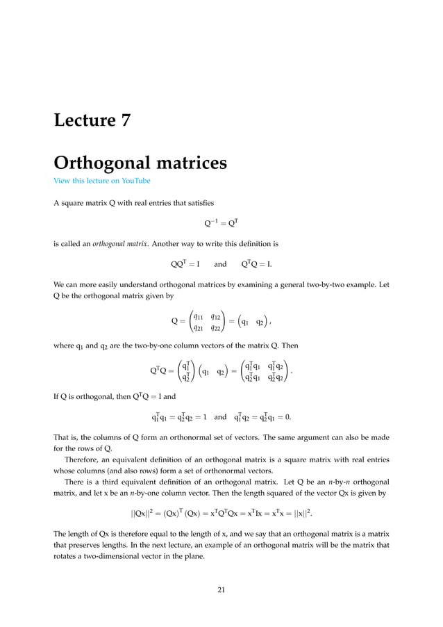 Matrix Algebra For Engineers 1 Pdf