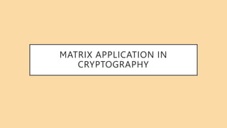 matrix -cryptography 1.pptx