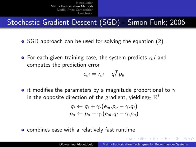 Matrix Factorization Technique For Recommender Systems Pdf