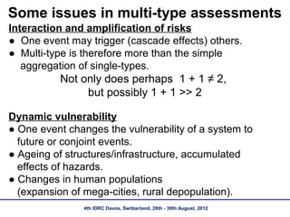 Multi-hazard and multi-risk assessment methods for Europe: the MATRIX ...
