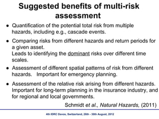 Multi-hazard and multi-risk assessment methods for Europe: the MATRIX ...