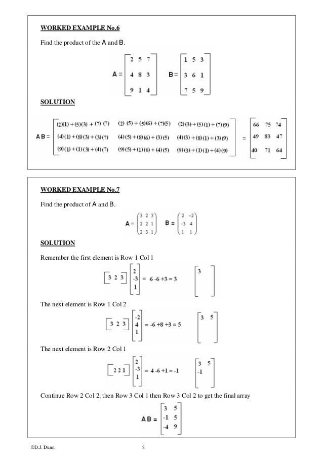 Introduction To Matrix