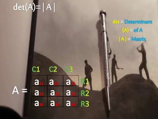 Determinant of Matrix | PPTX