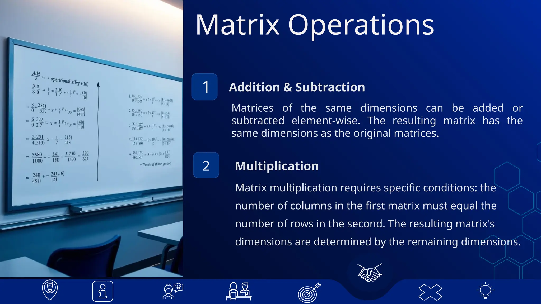 matrix mathmatics information technology .pptx