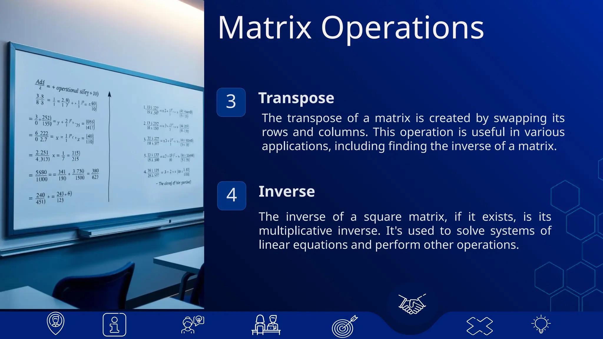 matrix mathmatics information technology .pptx