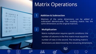 matrix mathmatics information technology .pptx