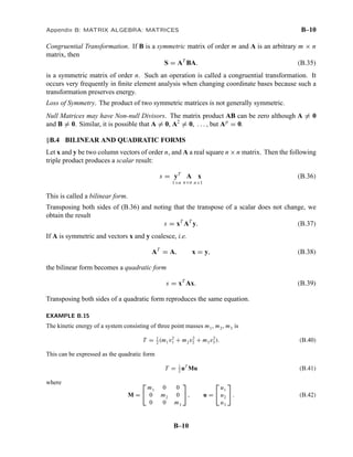 Matrix algebra | PDF