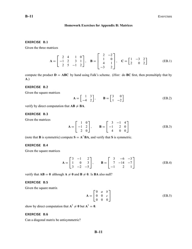 Matrix algebra | PDF | Physics | Science