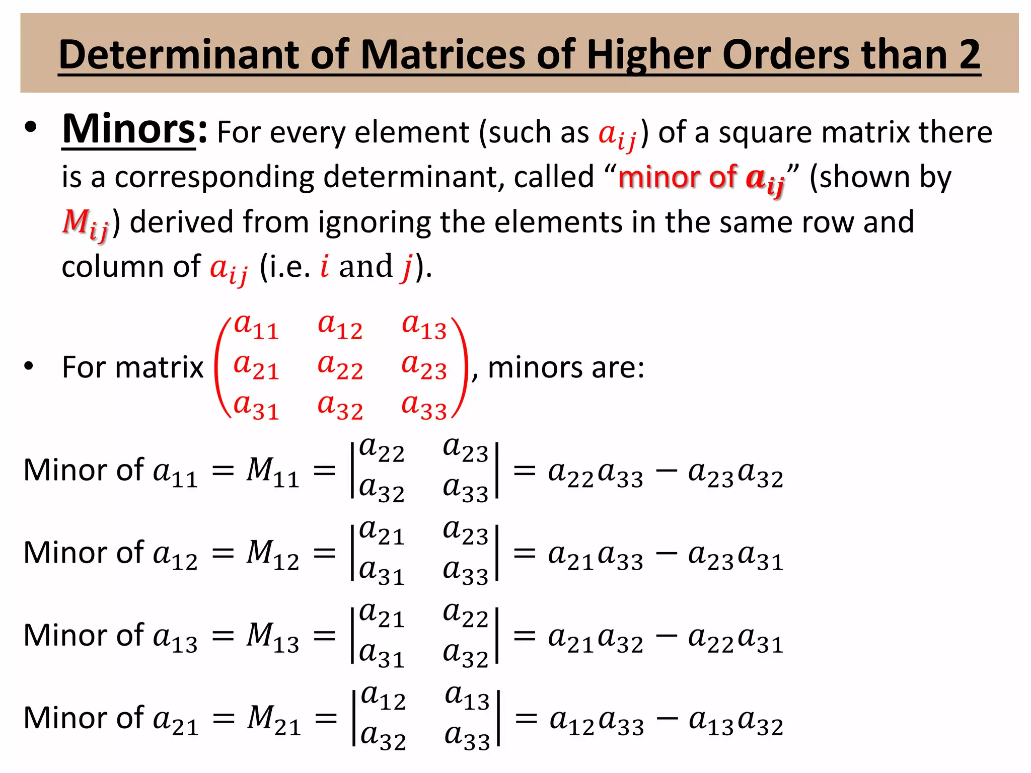 Matrix algebra | PDF