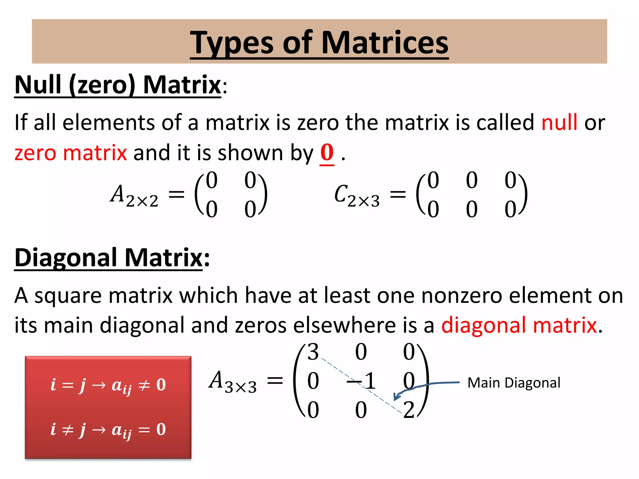 Matrix algebra | PDF