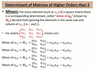 Matrix algebra | PDF