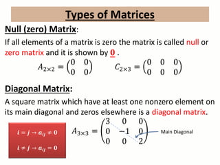 Matrix algebra | PDF