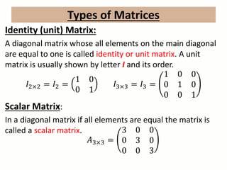 Matrix algebra | PDF