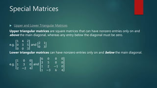 GATE Preparation : Matrix Algebra | PPT