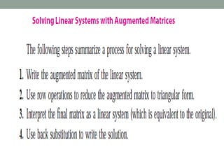 definition types operations properties application of matrices | PPT
