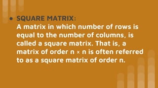 Matrix and its type.pptx