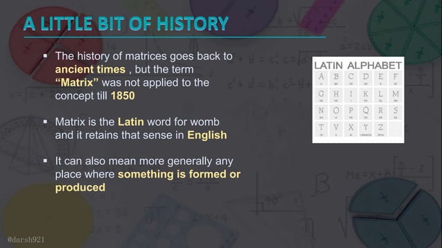 Application of matrices in real life and matrix | PPTX | Chemistry ...