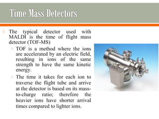 Matrix Assisted laser desorption Ioization technique by Anubhav singh ...