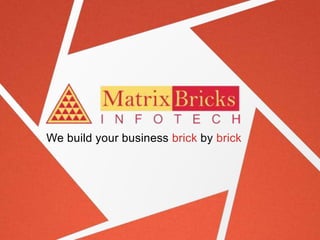 Introducing Matrix Bricks Infotech- Company Presentation -website ...