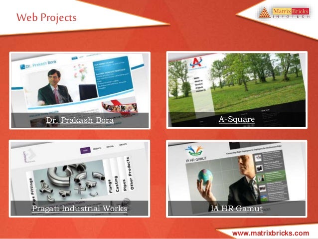 Introducing Matrix Bricks Infotech- Company Presentation -website des…