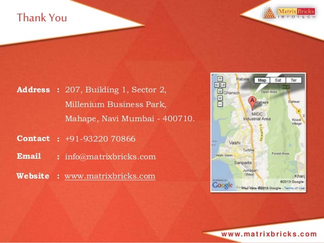 Introducing Matrix Bricks Infotech- Company Presentation -website des…