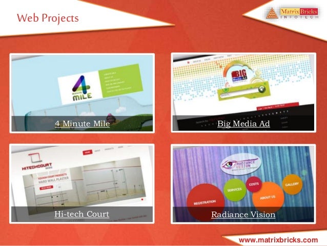 Introducing Matrix Bricks Infotech- Company Presentation -website des…