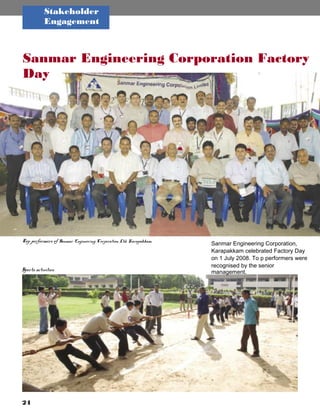 Matrix Metal casting company - Sanmar Group | PPT