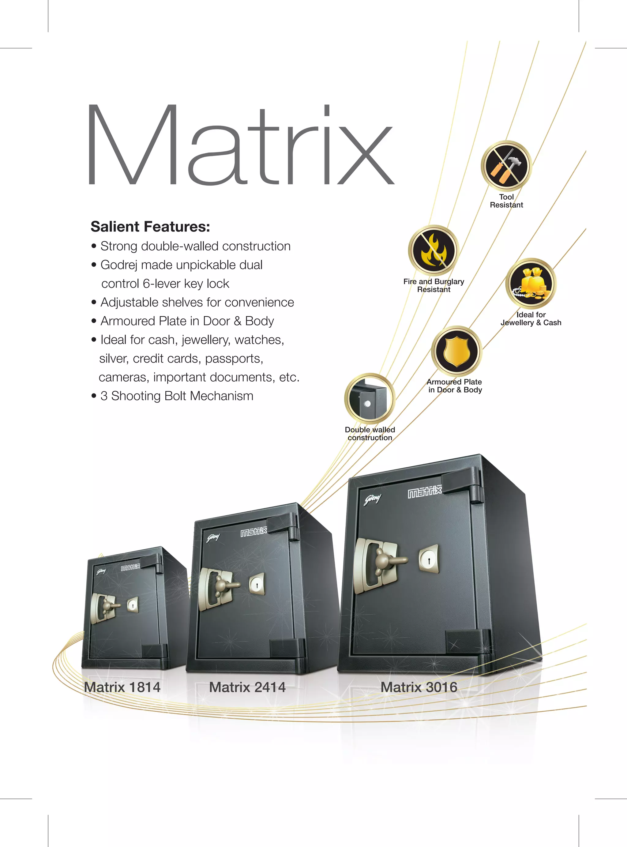 Godrej Matrix safes | PDF