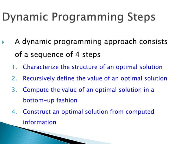 Matrix chain multiplication | PPTX